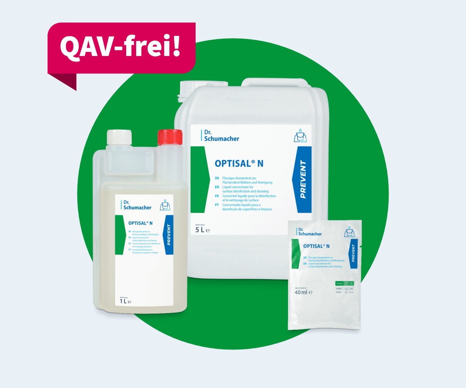 OPTISAL N | Flüssigkonzentrat für die effiziente Desinfektion und Reinigung